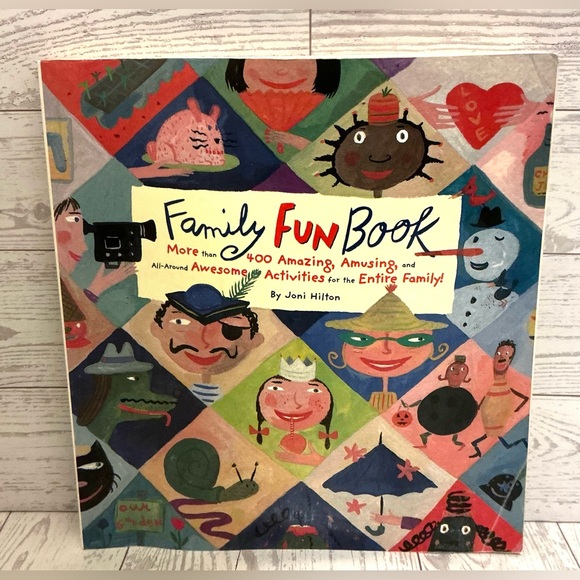 Joni Hilton | Accents | Family Fun Book With 40 Amazing Activities For ...